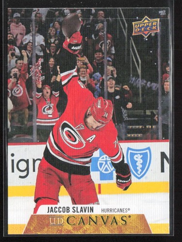 2020-21 Upper Deck - Ud Canvas Jaccob Slavin #C15 | eBay
