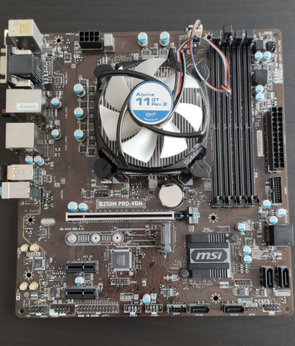 MSI B250M PRO-VDH Mainboard mit Intel Pentium G4560 Prozessor/CPU | eBay.de