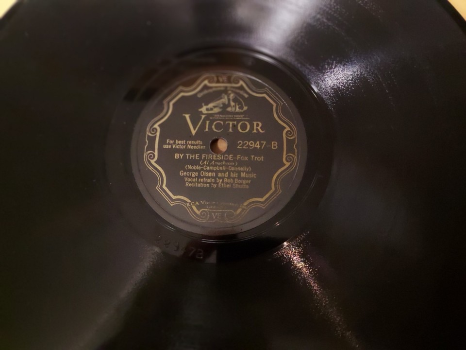 1931 Victor Scroll 78/George Olsen and his Music../E! | eBay