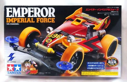Mini 4WD Emperor Imperial Force V.S. Clear Red Chassis Tamiya | eBay