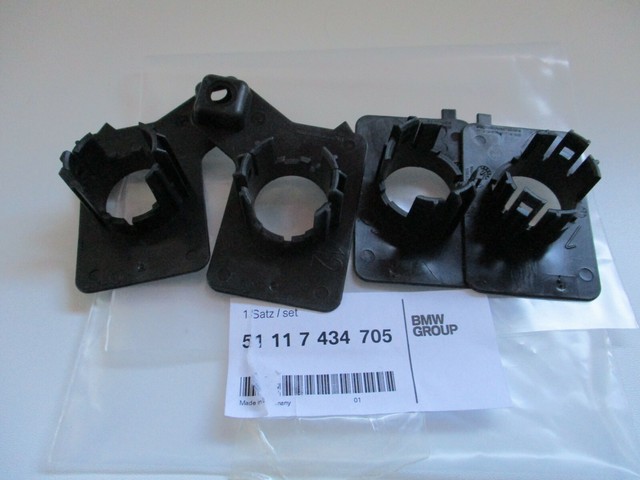 Genuine BMW 1 Series F20 F21 LCI Set Bumper PDC Mounts - 51117434705 ...