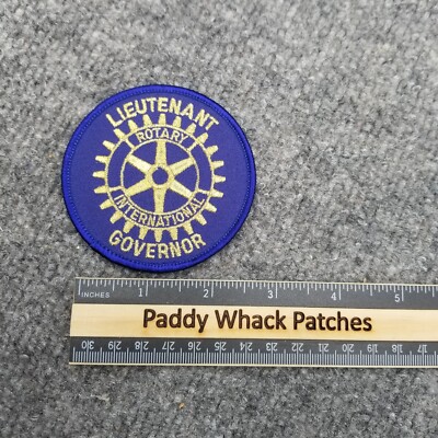 Rotary International Lieutenant Governor Patch | eBay