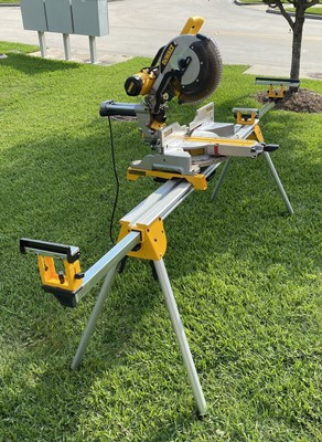 DEWALT DWS779 12" Double Bevel Sliding Compound Miter Saw With Portable ...