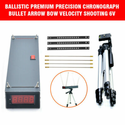 6V Ballistic Premium Precision Chronograph Bullet Arrow Bow Velocity ...