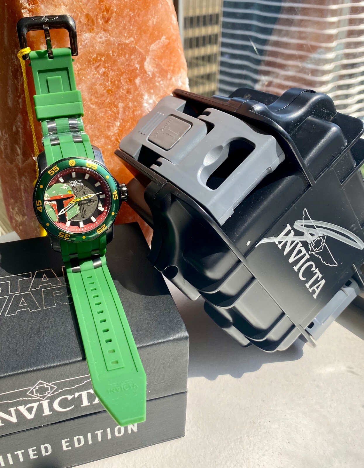 INVICTA Watch • Star Wars • Boba Fett • Mandalorian • Serial Number ...