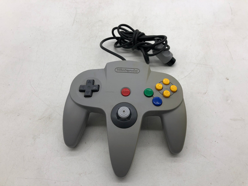Vintage Nintendo 64 OEM Grey Controller | eBay