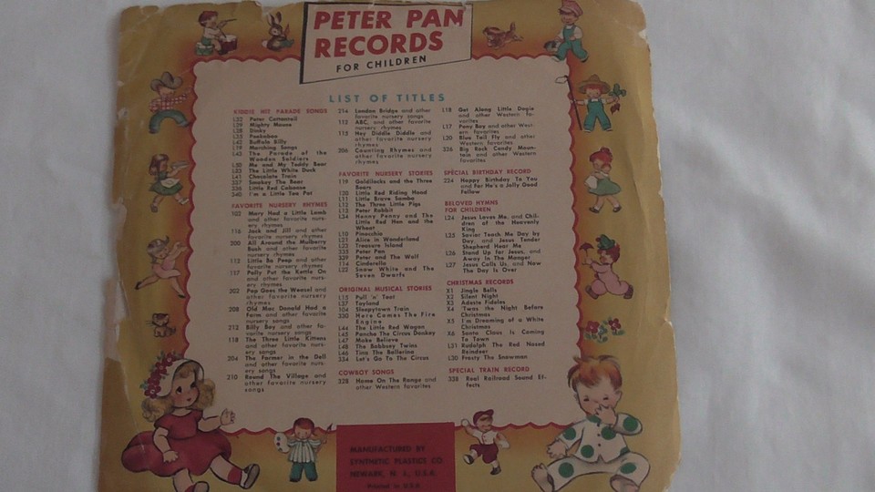 Peter Pan Record #L-31 Rudolph The Red Nosed Reindeer | eBay