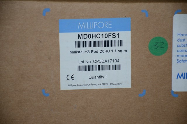 Millipore Millistak Pod D0hc Depth Filter 1.1 Sq.m MD0HC10FS1 for sale ...