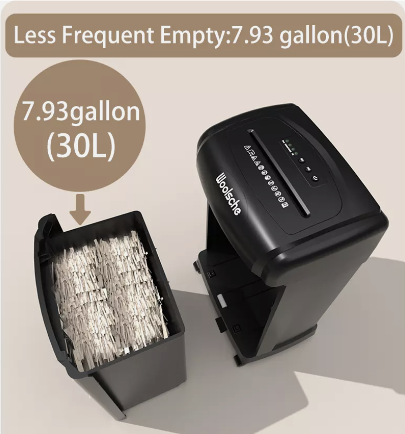 Paper Shredder Home Office Use Paper Destoryer Cross Cut High Working ...