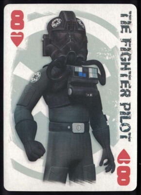 2015 Cartamundi STAR WARS REBELS Playing Cards - Tie Fighter Pilot - 8 ...