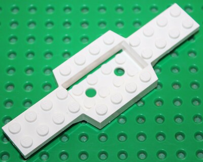 Chassis Lego Town White Vehicle Base 4 x 12 x 3/4 ref 52036/set 7902 ...