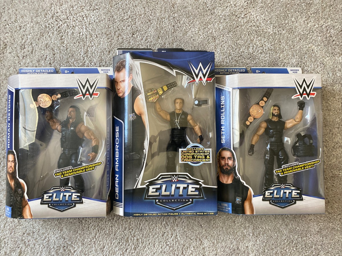 Wwe Figuras De Acao O Escudo Action Figures Mattel Wwe Main Event