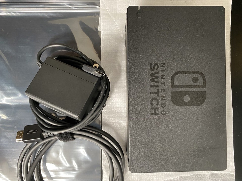 Nintendo Switch Charging Dock AC Adapter Power Cable HDMI OEM Genuine ...