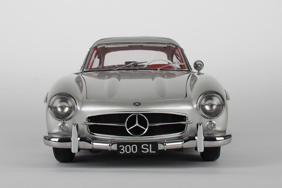 BUILD MERCEDES BENZ 300 SL GULLWING 1/8SCALE complete FULL MODEL KIT ...