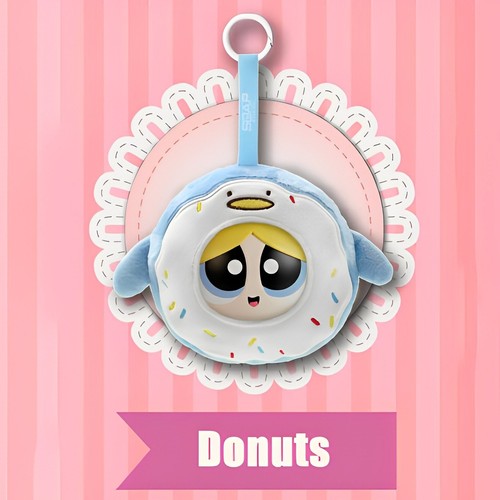 SoapStudio The Powerpuff Girls Bread workshop Series Plush Pendant Donuts Box | eBay