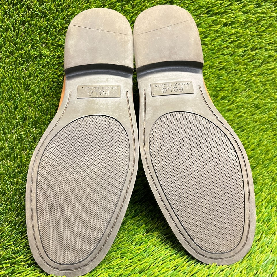 Polo Ralph Lauren Kristopher Mens Size 11.5 Brown Classic Leather ...