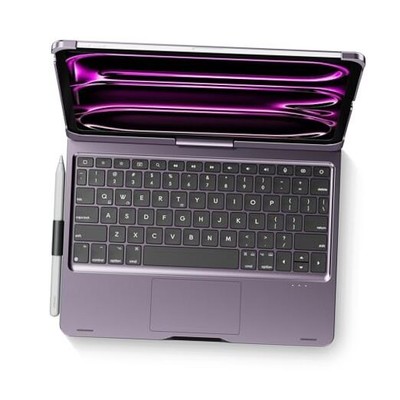 Swivel Keyboard Case for 2024 Apple iPad Pro 11 inch M4 A2836 A2837 ...