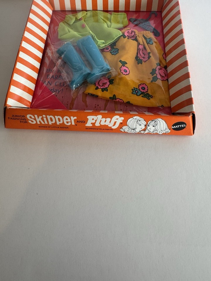 Vintage Skipper & Fluff #3468 Little Miss Midi NRFP SEALED Mattel ...