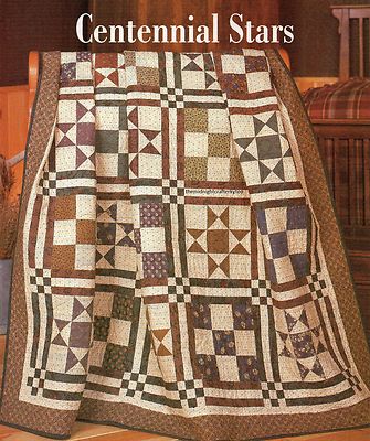 Centennial Stars Quilt Pattern Pieced MC | eBay