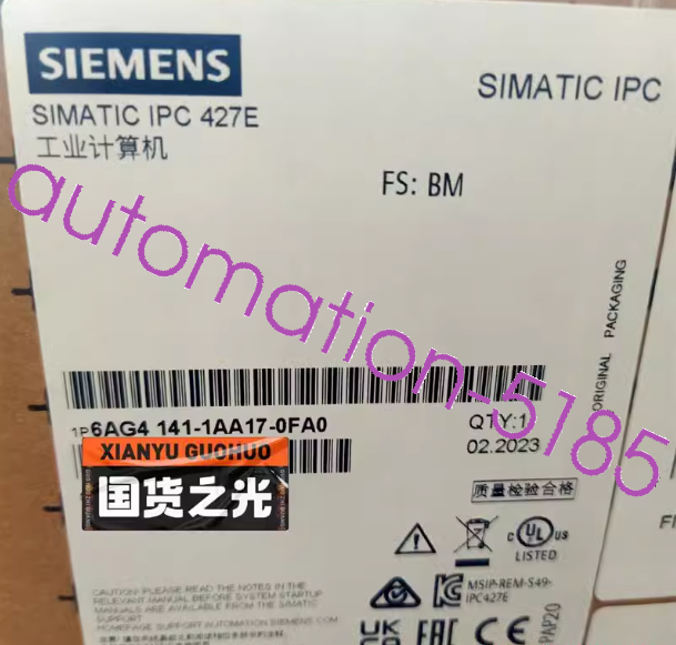 Siemens Industrial computer 6AG4141-1AA17-0FA0 New fedex or DHL | eBay