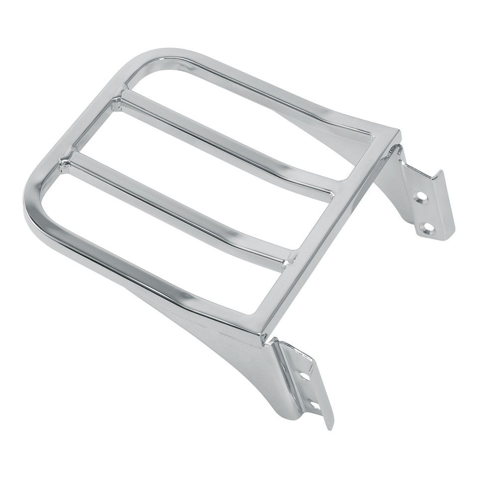 Detachable Rear Backrest Luggage Rack For Harley Heritage Softail Dyna ...