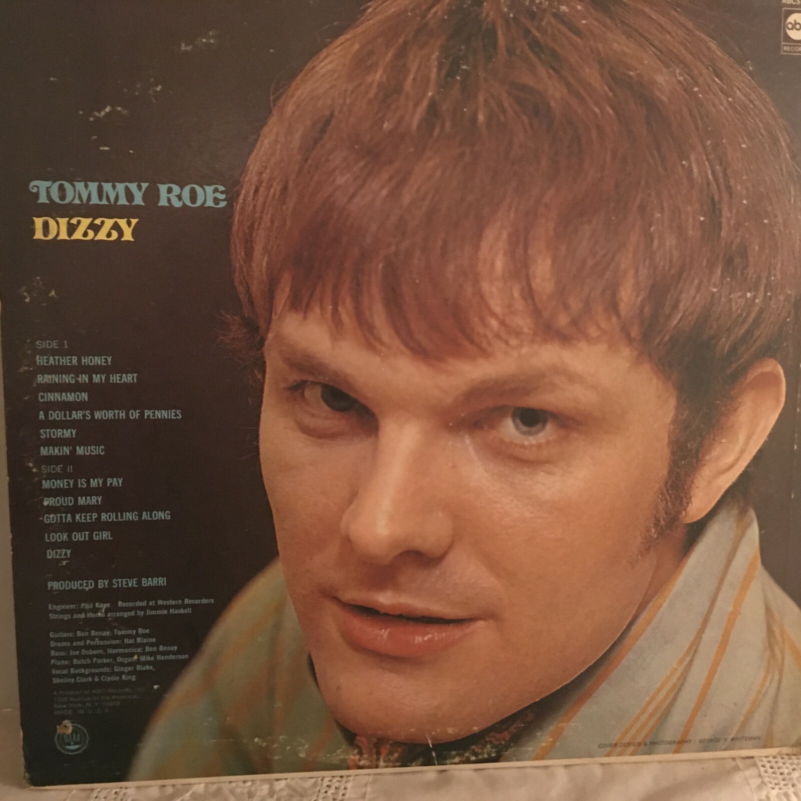 TOMMY ROE LP DIZZY | eBay