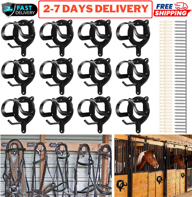 Heavy Duty Horse Bridle Rack Tack Storage Bridle Brackets Halter Hooks ...