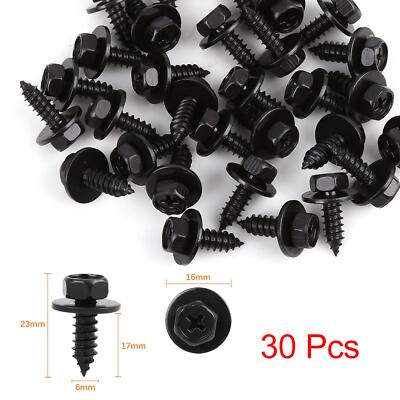 30pcs Screw Bolt Retainer Liner Under Cover Screw for Toyota 90159 ...