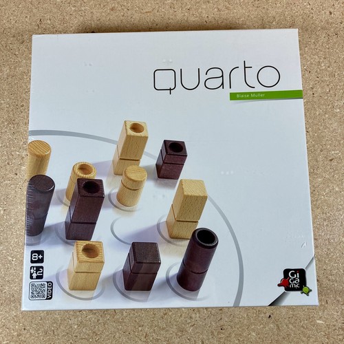 NEW Quarto Board Game 1991 Gigamic Blaise Muller Mensa Select Family ...