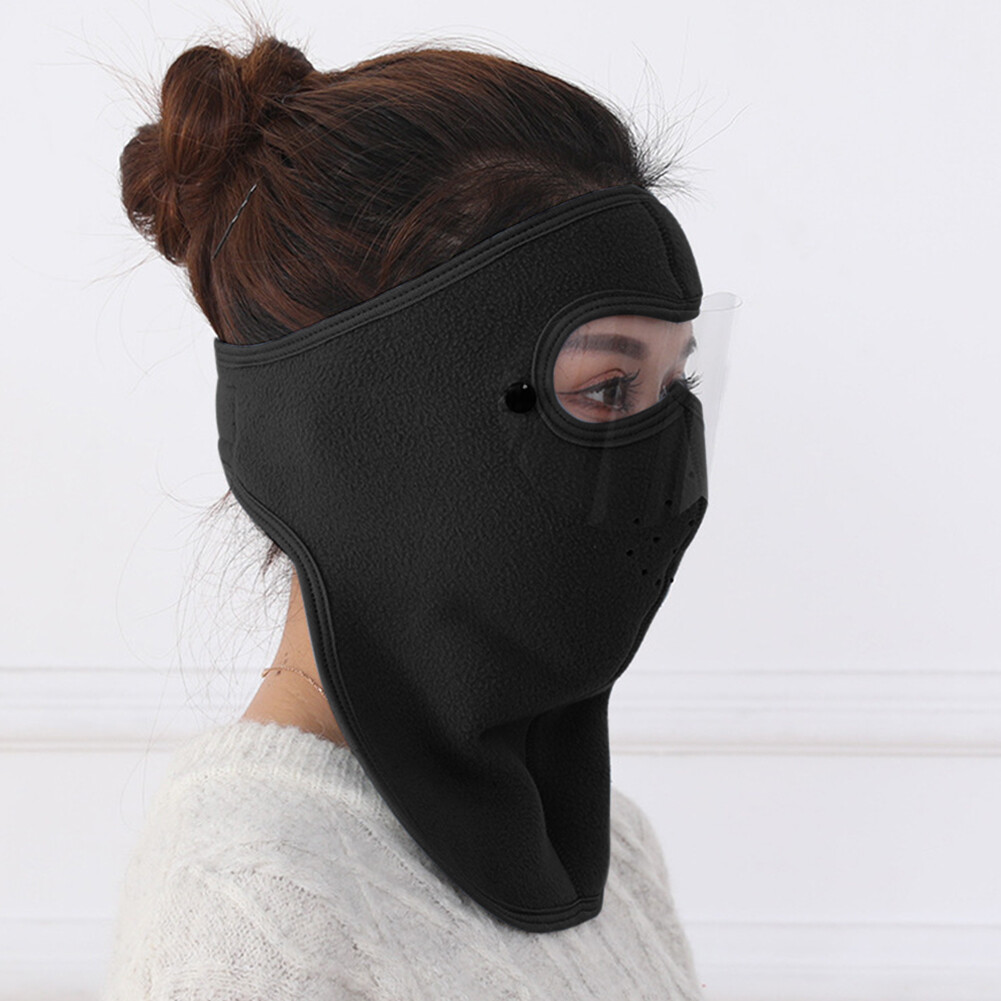 AU Winter Cycling Full Face Mask Polar Fleece Windproof Thermal Mask ...