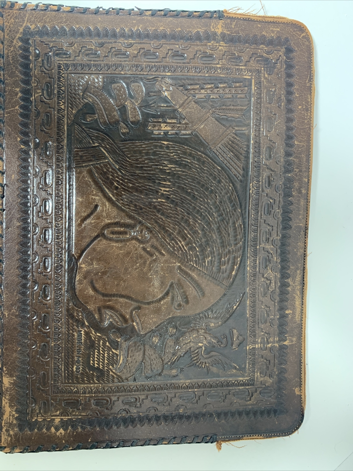 Handmade Genuine Leather Folder Portfolio - Made in M… - Gem