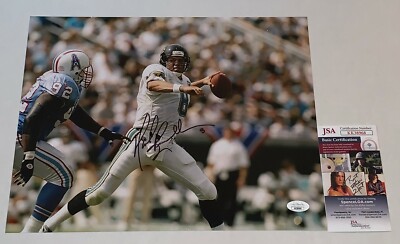 Mark Brunell signed Jacksonville Jaguars 11x14 photo autographed 3 JSA ...