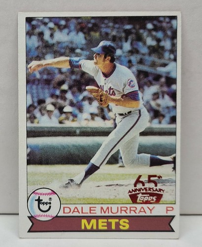 DALE MURRAY 2016 Topps 65th Ann RED FOIL 1979 Topps #379 Buyback ~ METS ...