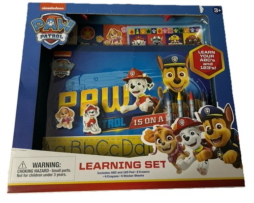 Paw Patrol Learning Set - Fun ABC Tracing Sheets for Kindergarten and ...