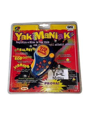 YAK MANIAK Elettronic Game Anni 90 Gig Yes Gear Vintage Sigillato | eBay