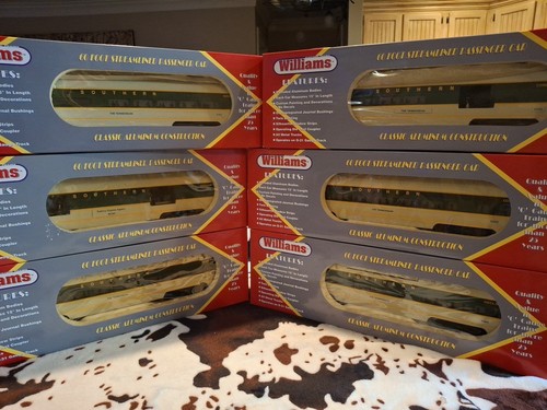 williams train set o Scale , 6 Car Set , 60 Foot , Southern , New , 0 ...