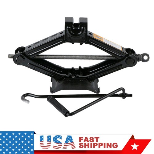 1PCS 2 Ton RV Camper Leveling Scissor Jacks Trailer Stabilizer w/Handle ...