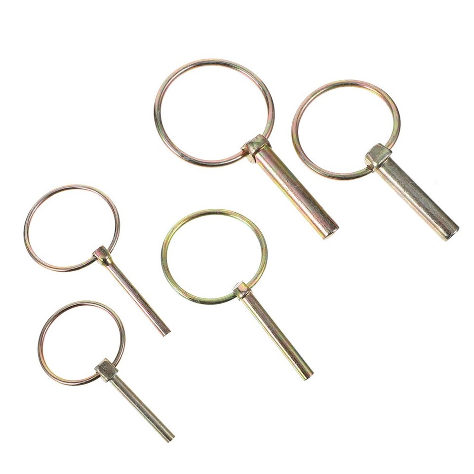 10 Pcs Trailer Safety Lock Pin Heavy Duty Insert Lynch Assortment Kit ...