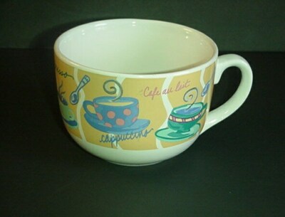 Riviera Van Beers Signature Coffee Cup Mug Large Oversized | eBay