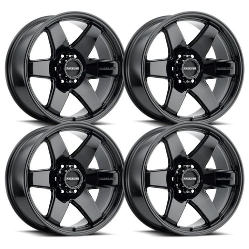 (Set-4) Raceline Addict Black 20X9 6X139.7 -12mm wheels rims 20 inch | eBay