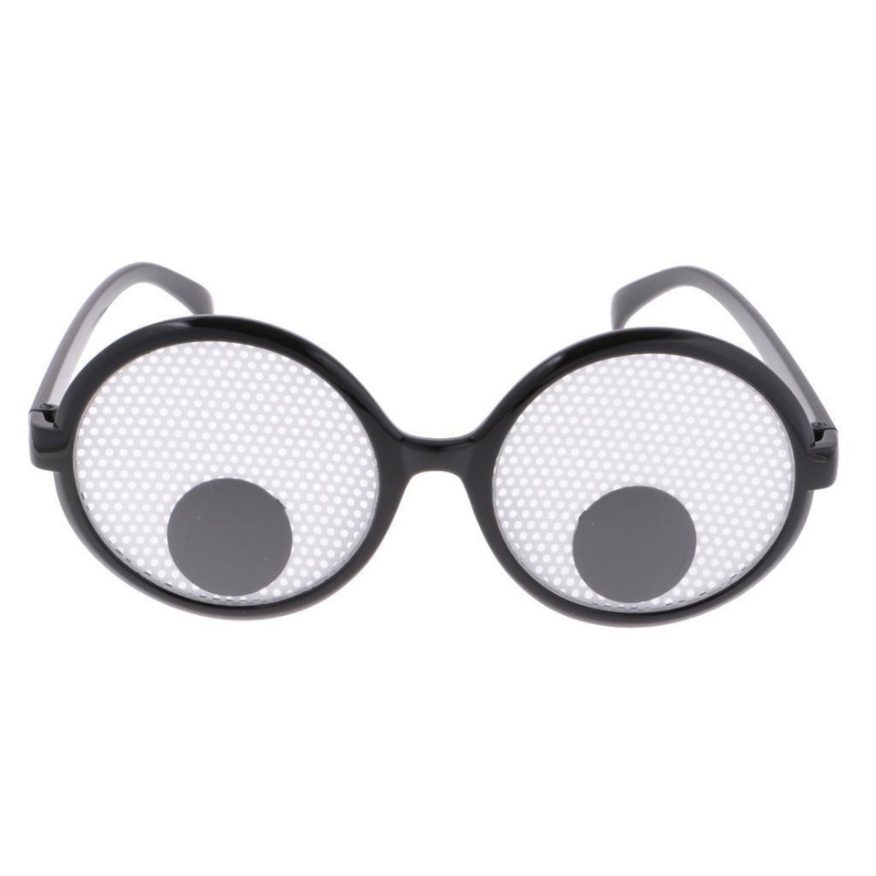 Googly Eyes Funny Joke Glasses Fancy dress Party Novelty Moving | eBay