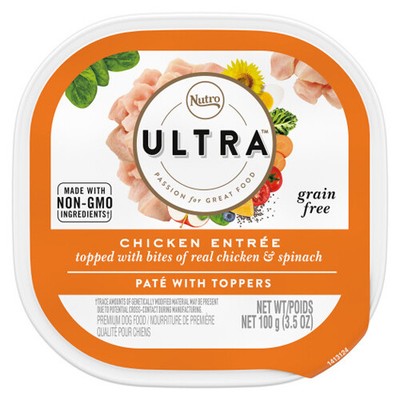Ultra Protein Boost Chicken Entree 3.5 Oz (Case of 24) By Nutro ...