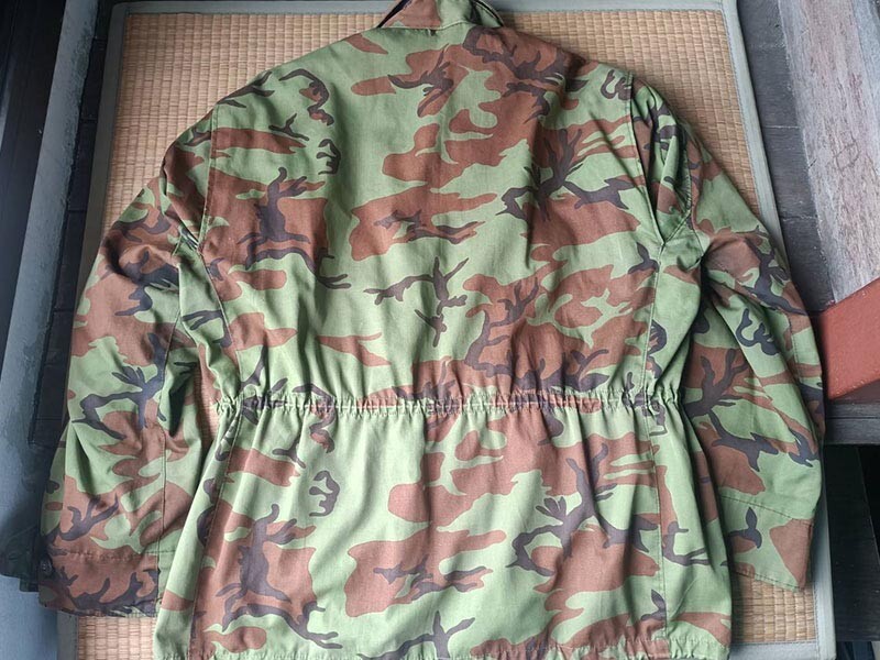 Post Vietnam War Royal Thai Army ERDL Camouflage M65 Field Jacket ...