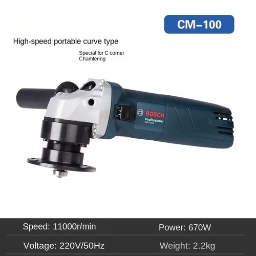 Portable Powerful Chamfering Machine for Deburring Straight Line ...