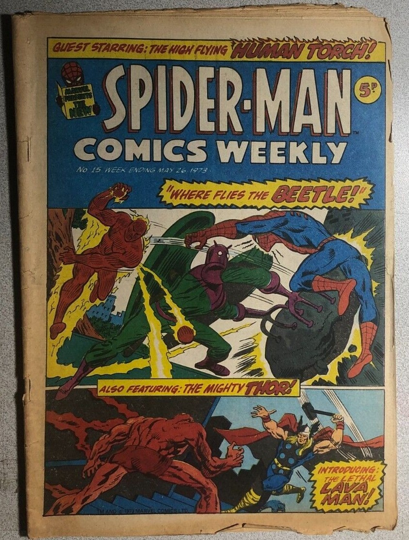 Spider Man Comics Weekly 1973