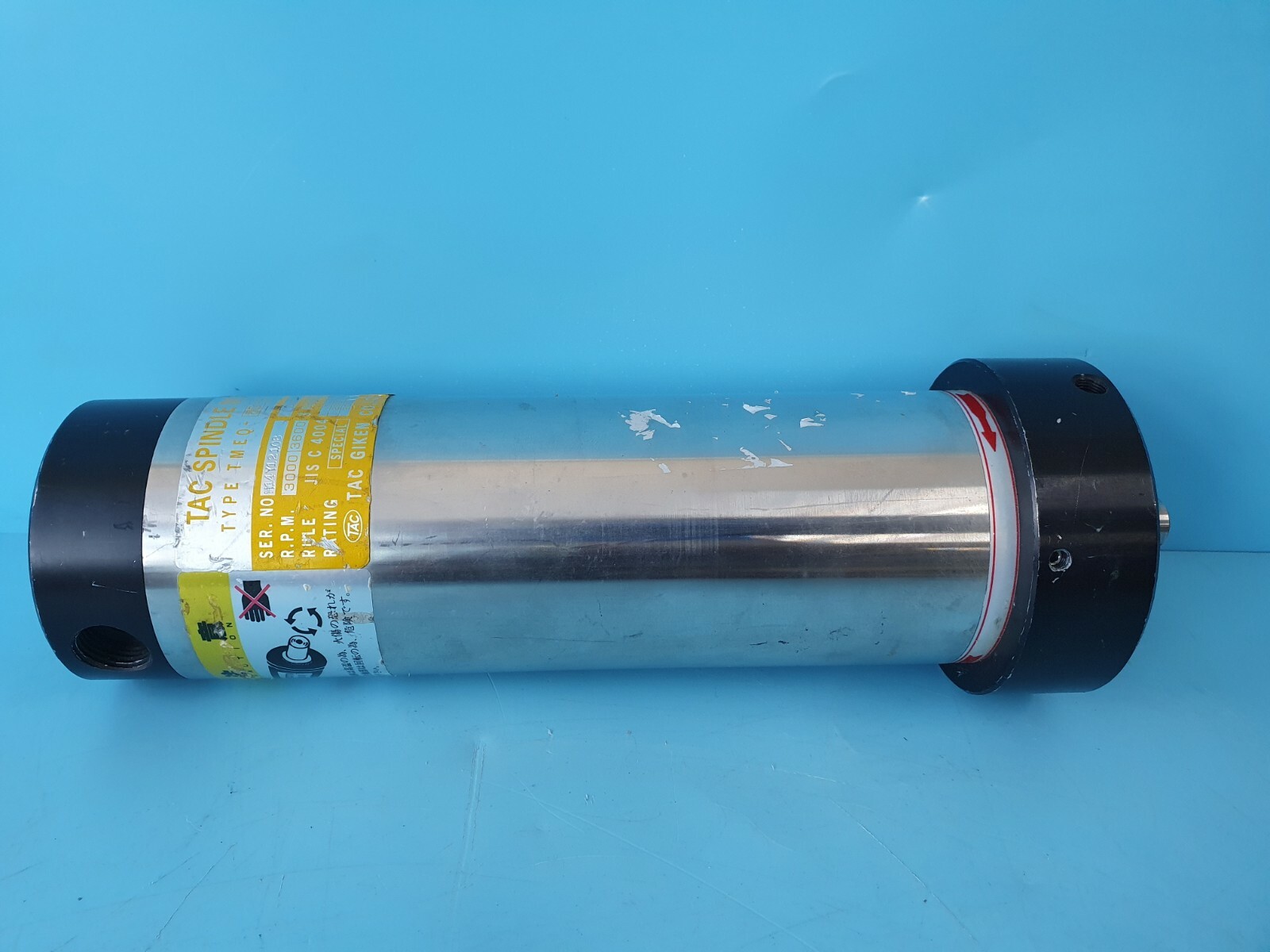 TAC GIKEN TMEQ-80-30 SPINDLE MOTOR 0.4KW 3000/3600RPM | eBay