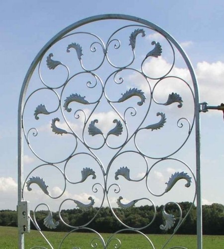 Gartentor Pforte Gartentür Rundbogen Tor Lisbao-RBGT 200/100S Feuer ...