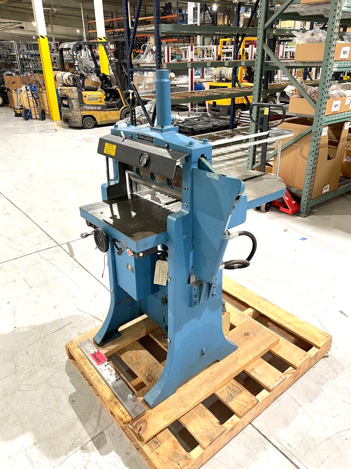 Challenge Machinery Co HBE Industrial Paper Cutter, Size 193, 208V, 1PH ...