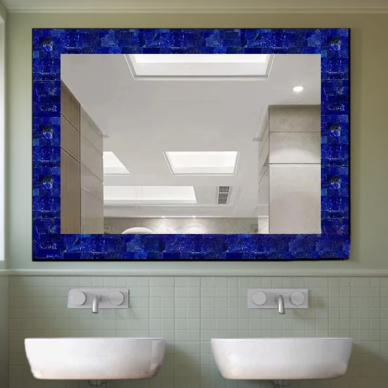 Lapis Lazuli Wall Mirror/wall mirror for bedroom/wall mirrors for ...