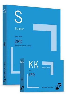 Bundle Marschollek, Skript ZPO + Haack, Karteikarten ZPO ~ G ...